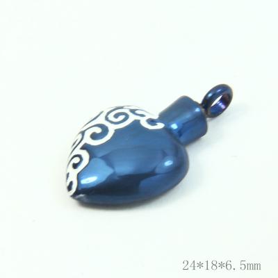 China Fashion New Unique Design Stainless Steel Perfume Bottle Chain Necklace Pendant LPP24-5 for sale
