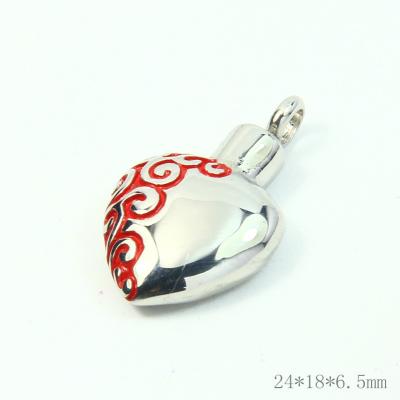 China Fashion New Unique Design Stainless Steel Perfume Bottle Chain Necklace Pendant LPP24-6 for sale