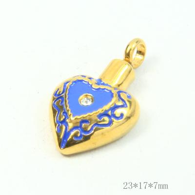 China Fashion New Unique Design Stainless Steel Perfume Bottle Chain Necklace Pendant LPP32-1 for sale