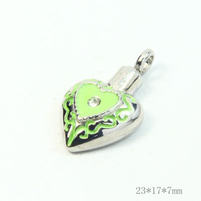 China Fashion New Unique Design Stainless Steel Perfume Bottle Chain Necklace Pendant LPP32-2 for sale