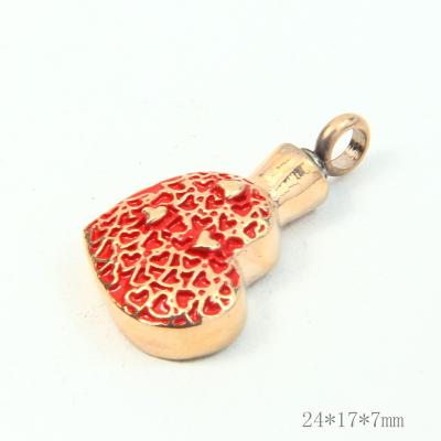 China Fashion New Unique Design Stainless Steel Perfume Bottle Chain Necklace Pendant LPP39-4 for sale