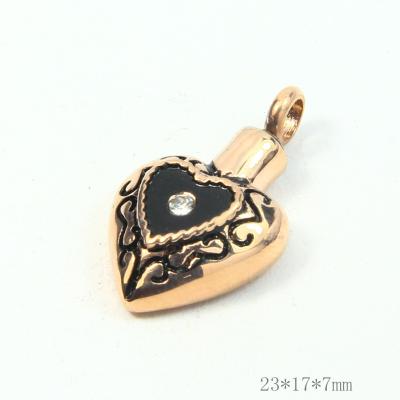 China Fashion New Unique Design Stainless Steel Perfume Bottle Chain Necklace Pendant LPP32-3 for sale