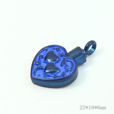 China Fashion New Unique Design Stainless Steel Perfume Bottle Chain Necklace Pendant LPP30-5 for sale