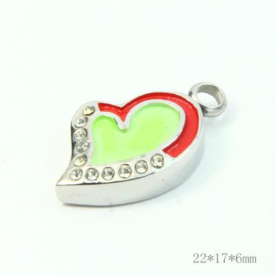 China Fashion New Unique Design Stainless Steel Perfume Bottle Chain Necklace Pendant LPP25-3 for sale