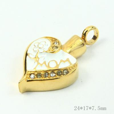 China Fashion New Unique Design Stainless Steel Perfume Bottle Chain Necklace Pendant LPP29-2 for sale