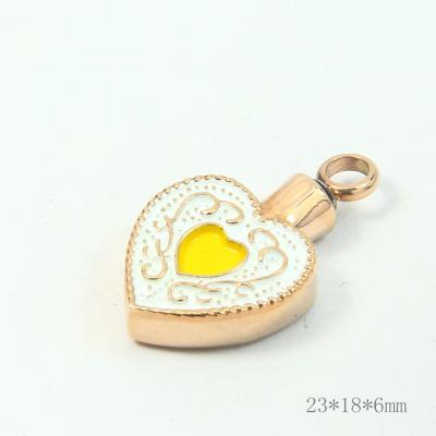 China Fashion New Unique Design Stainless Steel Perfume Bottle Chain Necklace Pendant LPP42-3 for sale