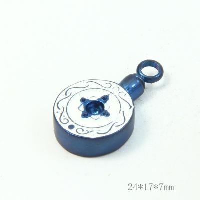 China Fashion New Unique Design Stainless Steel Perfume Bottle Chain Necklace Pendant LPP40-4 for sale