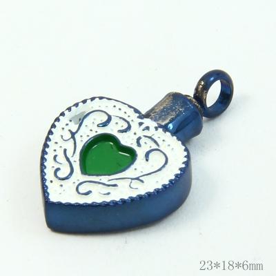 China Fashion New Unique Design Stainless Steel Perfume Bottle Chain Necklace Pendant LPP42-1 for sale