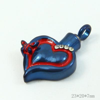 China Fashion New Unique Design Stainless Steel Perfume Bottle Chain Necklace Pendant LPP46 for sale