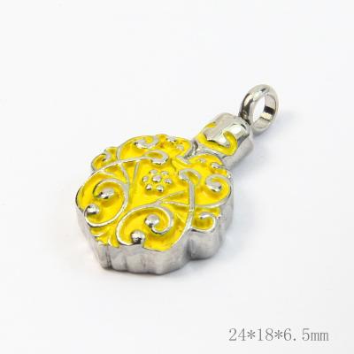 China Fashion New Unique Design Stainless Steel Perfume Bottle Chain Necklace Pendant LPP43-1 for sale