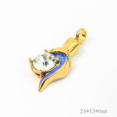 China Fashion New Unique Design Stainless Steel Perfume Bottle Chain Necklace Pendant LPP03-1 for sale