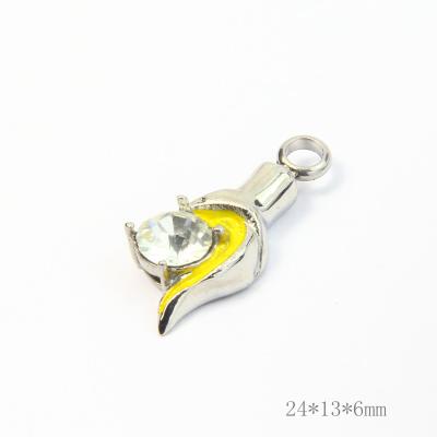 China Fashion New Unique Design Stainless Steel Perfume Bottle Chain Necklace Pendant LPP03-5 for sale