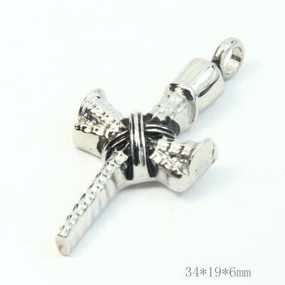 China Fashion New Unique Design Stainless Steel Perfume Bottle Chain Necklace Pendant LPP16-3 for sale