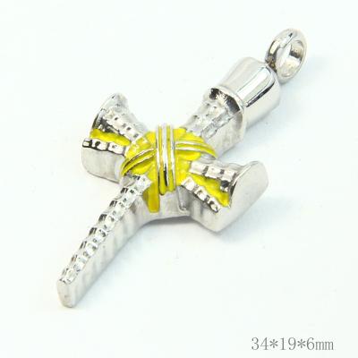 China Fashion New Unique Design Stainless Steel Perfume Bottle Chain Necklace Pendant LPP16-2 for sale