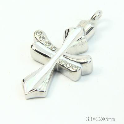 China Fashion New Unique Design Stainless Steel Perfume Bottle Chain Necklace Pendant LPP18-1 for sale