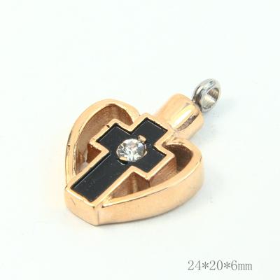 China Fashion New Unique Design Stainless Steel Perfume Bottle Chain Necklace Pendant LPP23-3 for sale