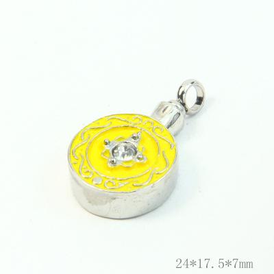 China Fashion New Unique Design Stainless Steel Perfume Bottle Chain Necklace Pendant LPP40-3 for sale