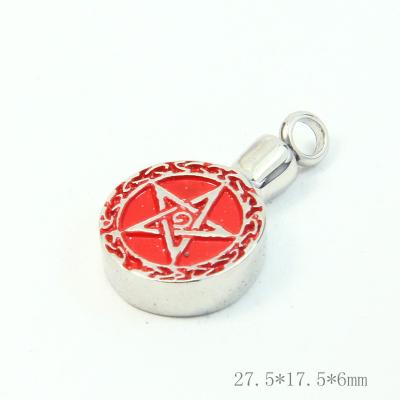 China Fashion New Unique Design Stainless Steel Perfume Bottle Chain Necklace Pendant LPP34-3 for sale
