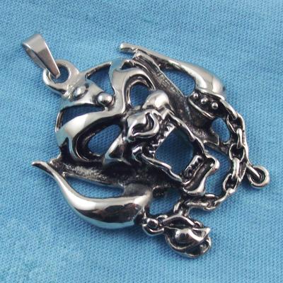 China Mixture Styles Lock Key Skull Animal Zordiac Letter Flower Necklace Pendant LPP0025 for sale