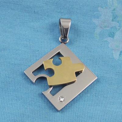 China Mixture Styles Lock Key Skull Animal Zordiac Letter Flower Necklace Pendant LPP0138 for sale