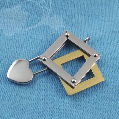 China Mixture Styles Lock Key Skull Animal Zordiac Letter Flower Necklace Pendant LPP0159-2 for sale