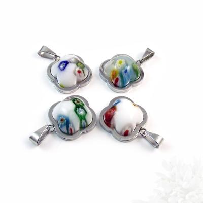 China Mixture Styles Lock Key Skull Animal Zordiac Letter Flower Necklace Pendant LPP0077 for sale