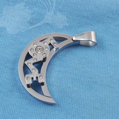 China Mixture Styles Lock Key Skull Animal Zordiac Letter Flower Necklace Pendant LPP0204-1 for sale