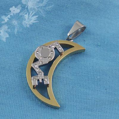 China Mixture Styles Lock Key Skull Animal Zordiac Letter Flower Necklace Pendant LPP0204-2 for sale