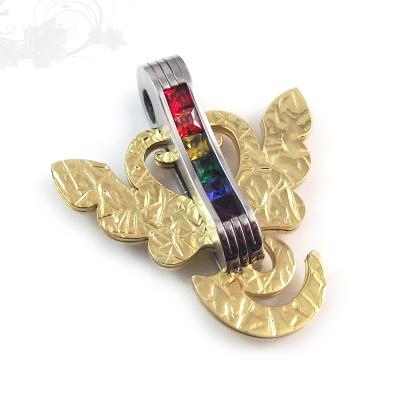 China Mixture Styles Lock Key Skull Animal Zordiac Letter Flower Necklace Pendant LPP0234 for sale