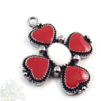China Mixture Styles Lock Key Skull Animal Zordiac Letter Flower Necklace Pendant LPP0354-2 for sale