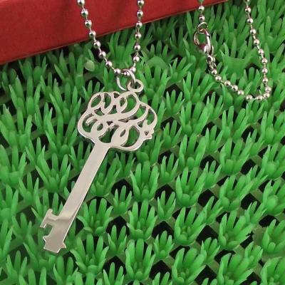China Mixture Styles Lock Key Skull Animal Zordiac Letter Flower Necklace Pendant LPP0470 for sale