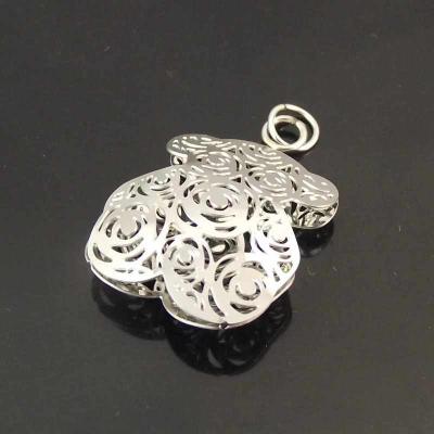 China Mixture Styles Lock Key Skull Animal Zordiac Letter Flower Necklace Pendant LPP0479-S for sale