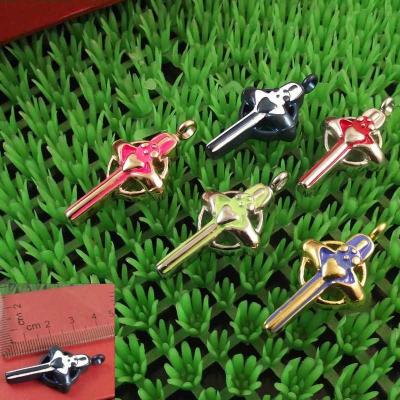China Mixture Styles Lock Key Skull Animal Zordiac Letter Flower Necklace Pendant LPP0492 for sale