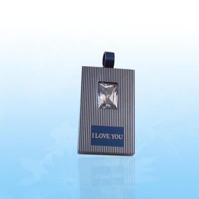 China 316L Stainless Steel Rectangle Square Shaped Necklace Pendant LPS0013-1 for sale