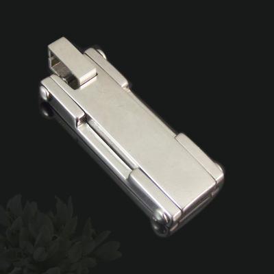 China 316L Stainless Steel Rectangle Square Shaped Necklace Pendant LPS0063 for sale