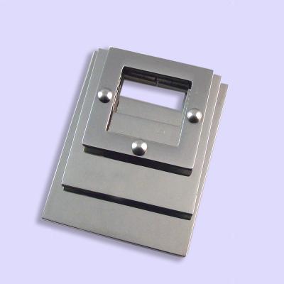 China 316L Stainless Steel Rectangle Square Shaped Necklace Pendant LPS0014 for sale