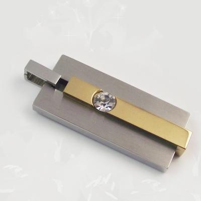 China 316L Stainless Steel Rectangle Square Shaped Necklace Pendant LPS0185 for sale