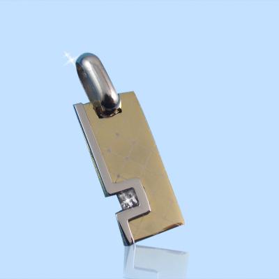 China 316L Stainless Steel Rectangle Square Shaped Necklace Pendant LPS0079 for sale