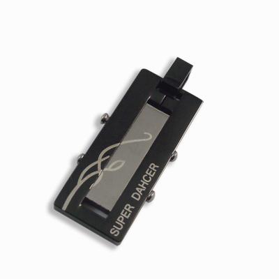China 316L Stainless Steel Rectangle Square Shaped Necklace Pendant LPS0140 for sale
