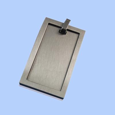 China 316L Stainless Steel Rectangle Square Shaped Necklace Pendant LPS0001 for sale