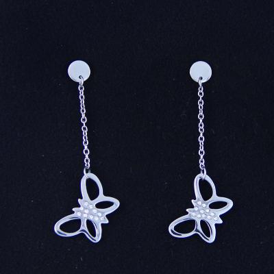 China Classic 316L Stainless Steel Fashion Jewelry Earrings Chandelier Tassel Earrings LEP80 for sale