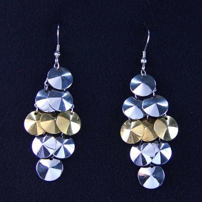 China Classic 316L Stainless Steel Fashion Jewelry Earrings Chandelier Tassel Earrings LEP12 for sale