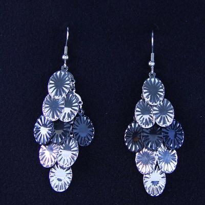 China Classic 316L Stainless Steel Fashion Jewelry Earrings Chandelier Tassel Earrings LEP11-1 for sale