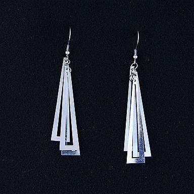 China Classic 316L Stainless Steel Fashion Jewelry Earrings Chandelier Tassel Earrings LEP94 for sale
