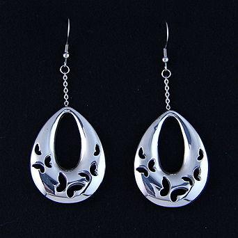 China Classic 316L Stainless Steel Fashion Jewelry Earrings Chandelier Tassel Earrings LEP26 for sale