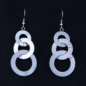 China Classic 316L Stainless Steel Fashion Jewelry Earrings Chandelier Tassel Earrings LEP48 for sale