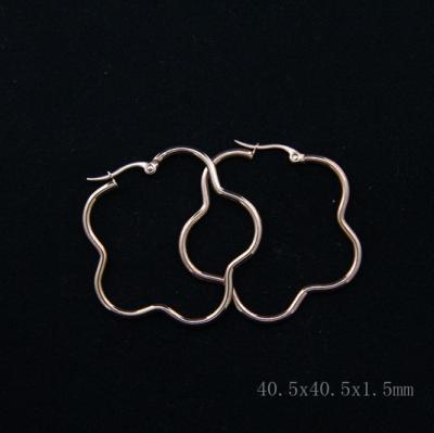 China Classic 316L Stainless Steel Fashion Jewelry Earrings Hoops Earrings LEH47 for sale