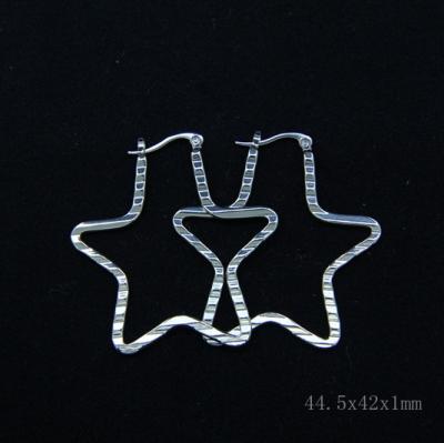 China Classic 316L Stainless Steel Fashion Jewelry Earrings Hoops Earrings LEH43 for sale
