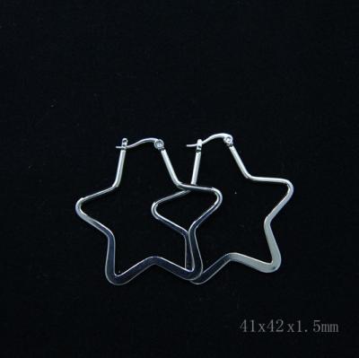 China Classic 316L Stainless Steel Fashion Jewelry Earrings Hoops Earrings LEH44 for sale