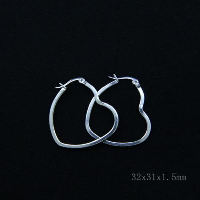 China Classic 316L Stainless Steel Fashion Jewelry Earrings Hoops Earrings LEH39 for sale
